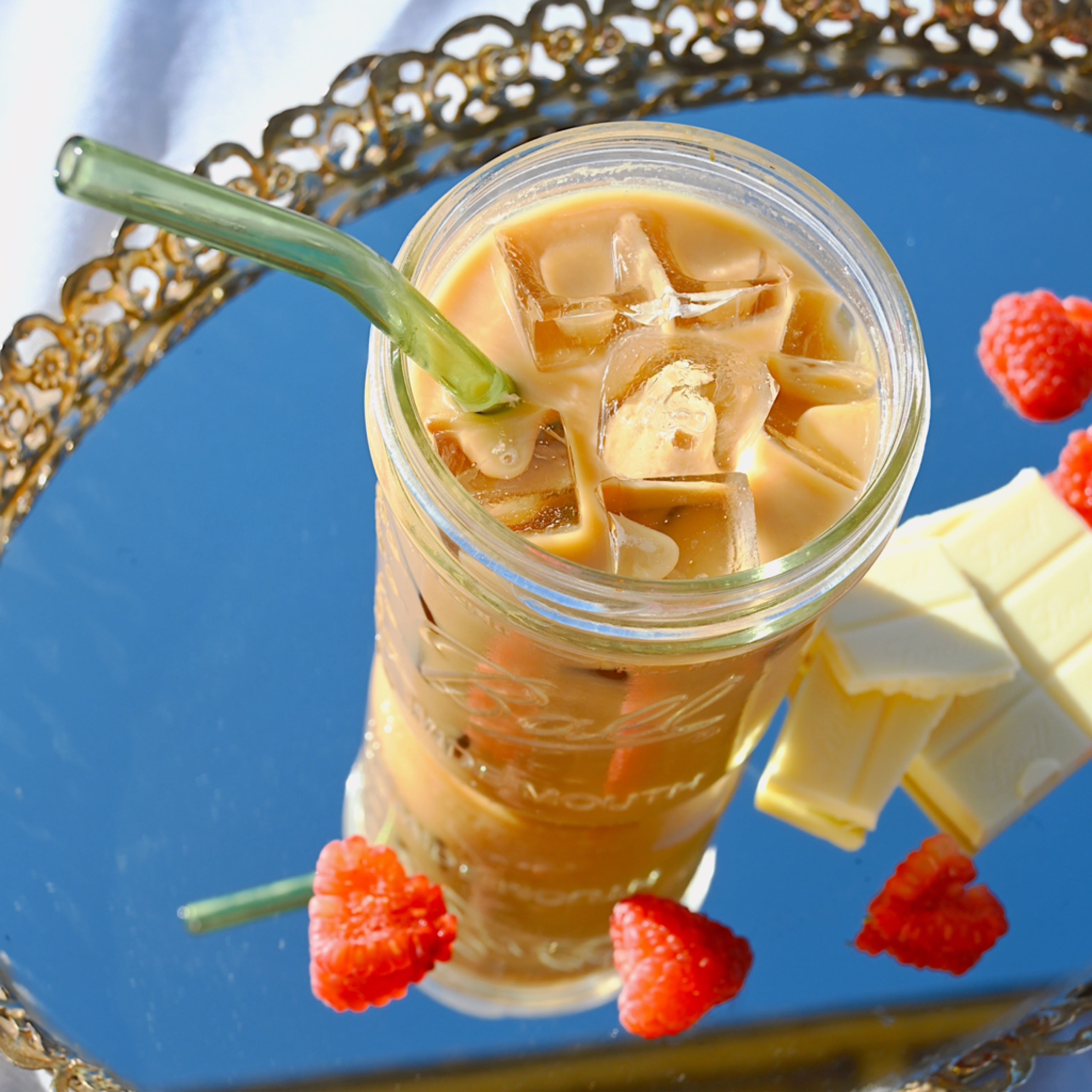 RUBY RAZ LATTE | VITA COFFEE HOUSE